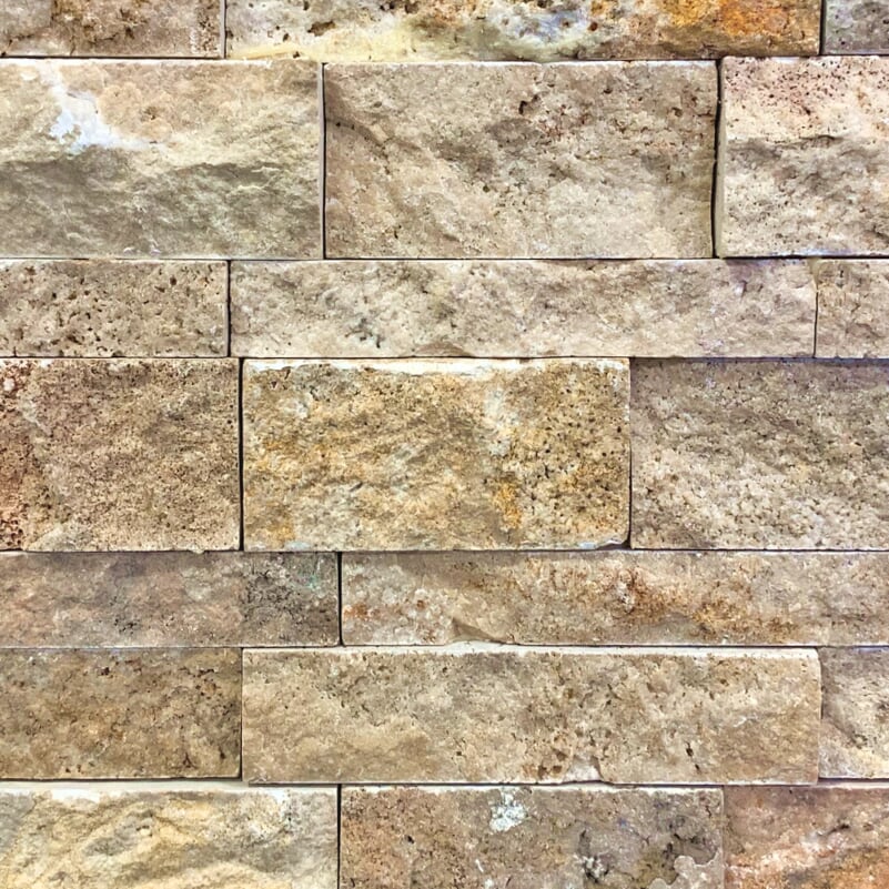 Scabos Travertine Splitface Tile - PACIFICA