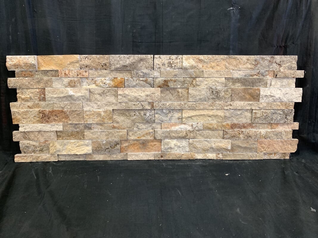 Scabos Travertine Splitface Tile - PACIFICA
